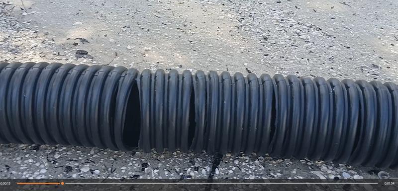 ADS 4-in x 100-ft Corrugated Perforated Pipe 04010100 at Lowes.com