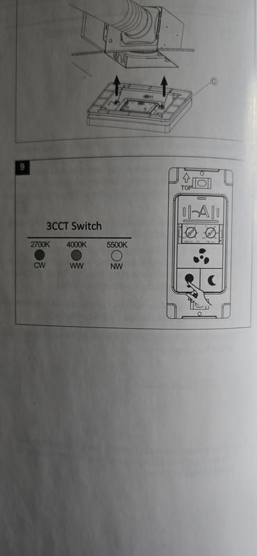 Akicon 1.5-Sone 90-CFM Sliver Decorative Lighted Bathroom Fan, ENERGY ...