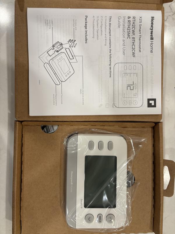 Honeywell Home White Smart Compatible Thermostat with Wi-Fi ...