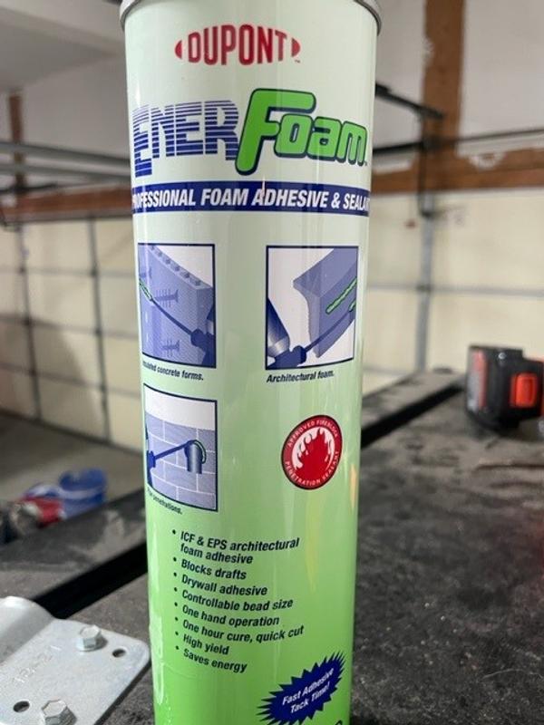ENERFOAM 25 Professional Foam Sealant and Adhesive 24-oz Spray gun ...