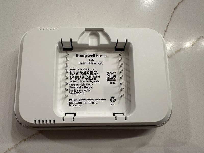 Honeywell Home White Smart Compatible Thermostat with Wi-Fi ...