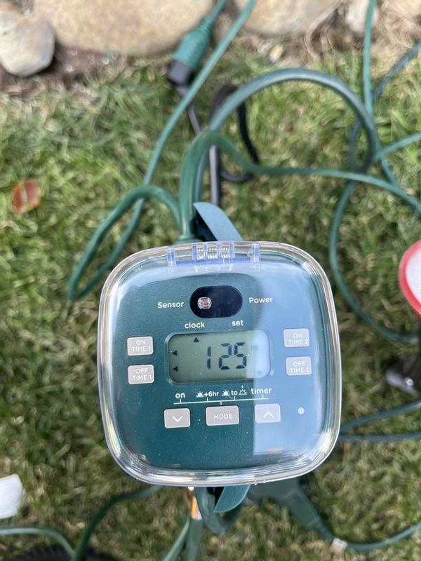 Utilitech 15-Amps 120-volt 6-Outlet Plug-in Countdown Lighting Timer ...