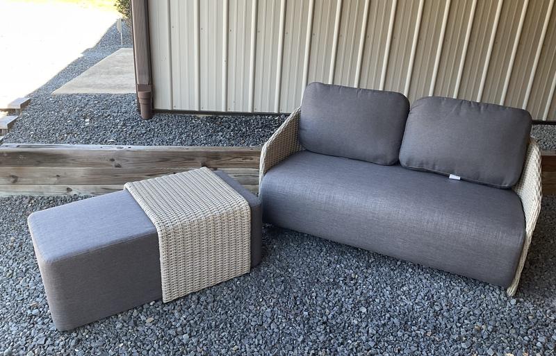 Shop Origin 21 Venza Charcoal Gray 5-Piece Patio Conversation Set with ...