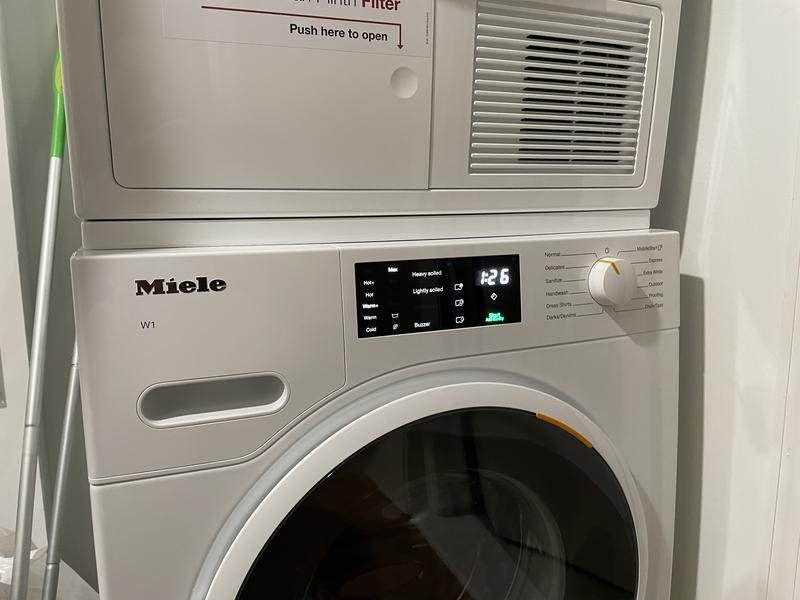 Miele Plastic Laundry Stacking Kit (Lotus White) WTV 502 at Lowes.com