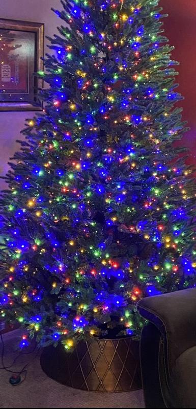 Holiday Living 27-in Copper Tree Collar Tree Skirt at Lowes.com