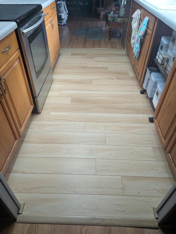 SMARTCORE Ultra Blue Ridge Pine Brown 12-mil Waterproof Interlocking ...