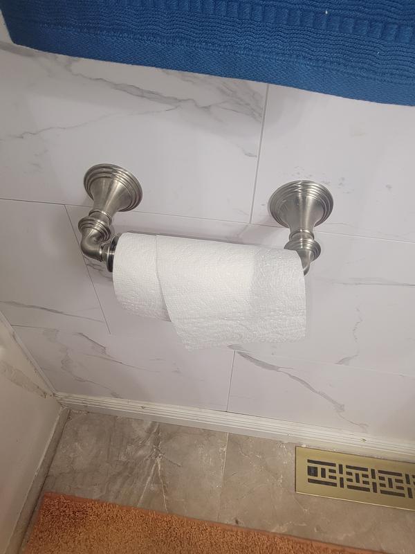 KOHLER Devonshire Vibrant Brushed Nickel Wall Mount Spring-loaded ...