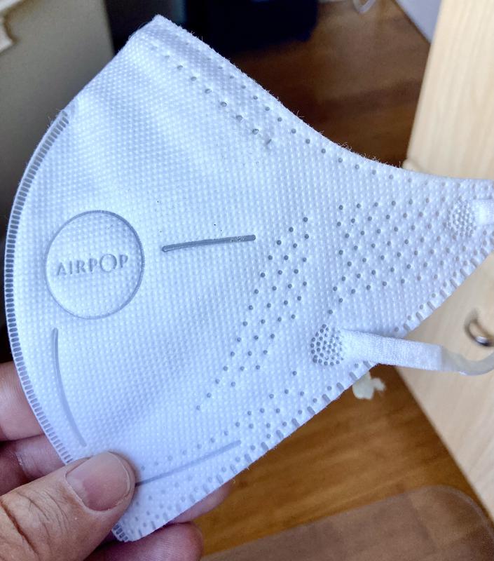 AirPop 4-Pack White Reusable Kn95 All-purpose Safety Mask in the ...