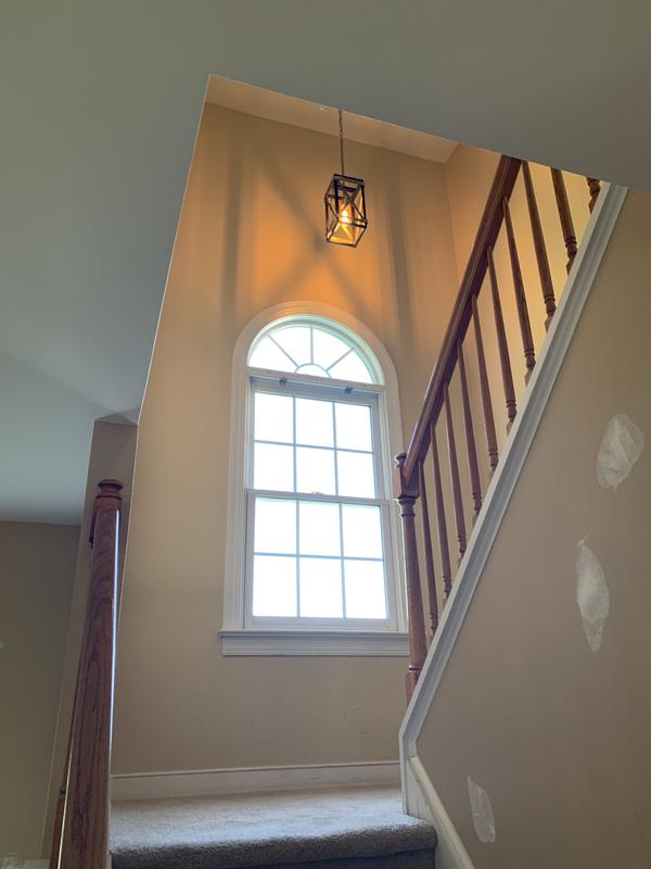 Kichler Stetton Anvil Iron and Distressed Antique Grey Farmhouse Square ...