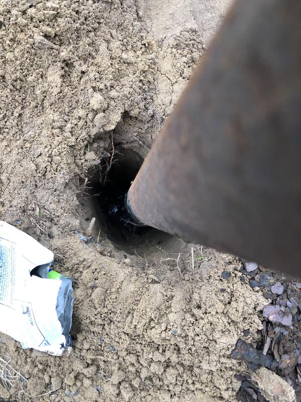 Fast 2K Fence Post Backfill 32.8 -fl oz Fast setting Fence post mix in ...