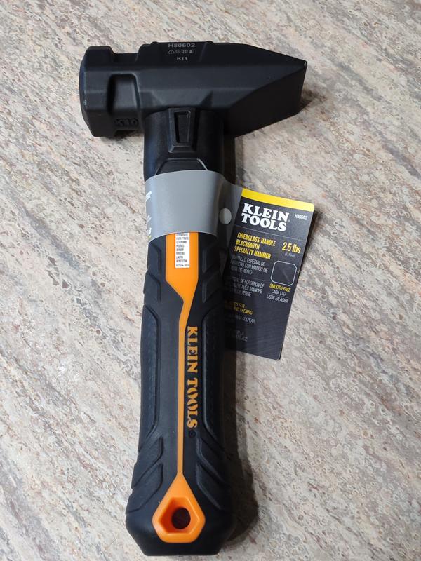 Klein Tools Fiberglass Handle Blacksmith Specialty Hammer, 2-1/2-Pound ...
