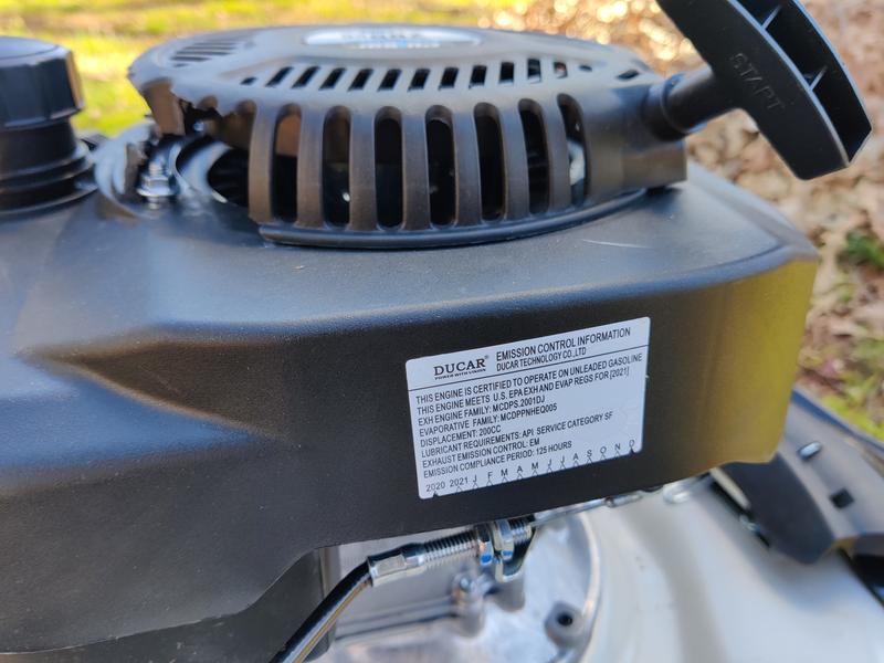 Pulsar Products 21-in Gas Push Lawn Mower with 200-cc Ducar Engine ...