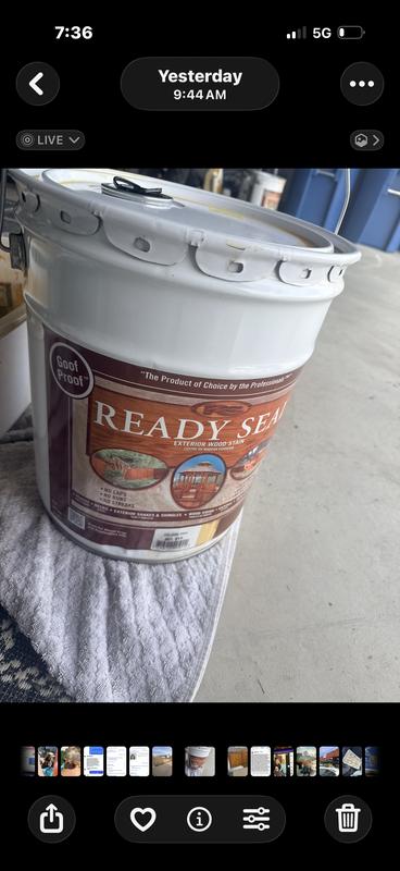Ready Seal Pre-Tinted Golden Pine Semi-transparent Exterior Wood Stain ...