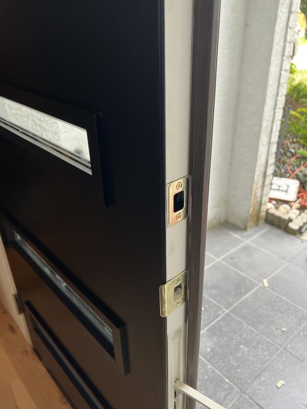 MMI DOOR Spotlights 72-in x 80-in x 6-9/16-in Fiberglass Right-hand ...