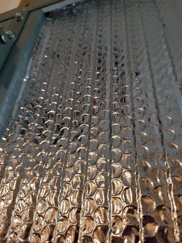 Reflectix R- 21 Attic Wall Unfaced Reflective Roll Insulation 200-sq ft ...