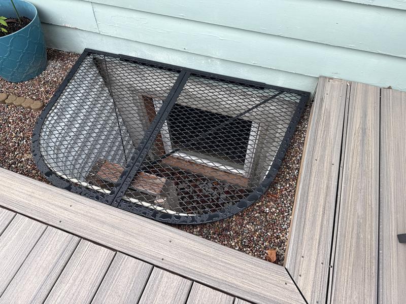 Feldhawk 3.5-in inches x 38-in inches x 58-in inches Metal Window Well ...