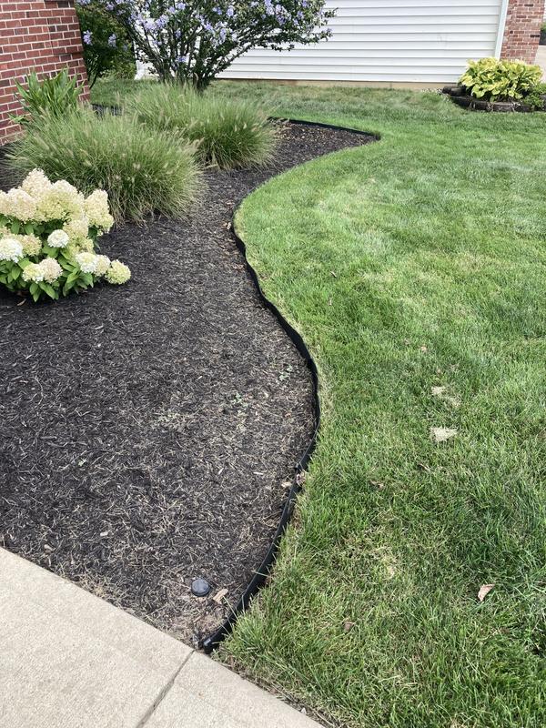 Suncast 20-ft x 4.03-in Dig-In 20 ft. Flexscape Green Edging Green ...