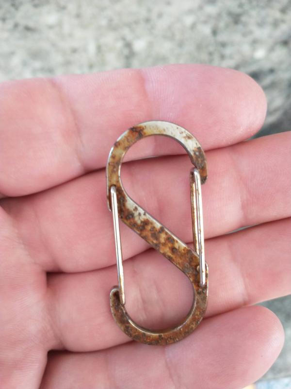 Nite Ize Stainless Steel S-Biner Snap-Hook Key Ring - Secure Wire Gates ...