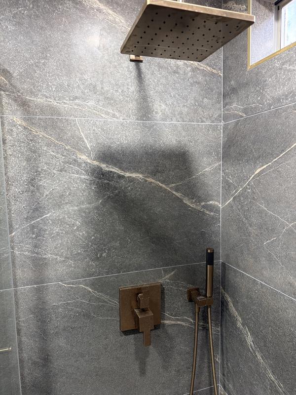Delta Modern Spotshield Stainless 2-handle Single Function Square ...