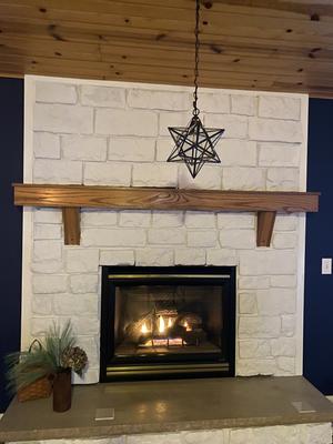 JONATHAN Y Stella 12" Moravian Star Metal Glam 1 -Light Old Rubbed ...