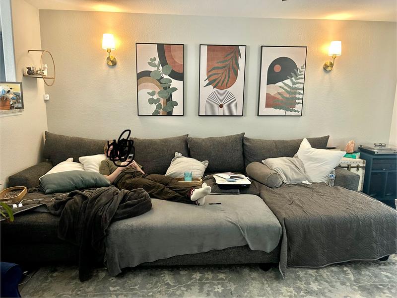 DORESshop Battery Operated Wall Sconces Set of 2 Gold Wireless Wall Lights with Remote ...