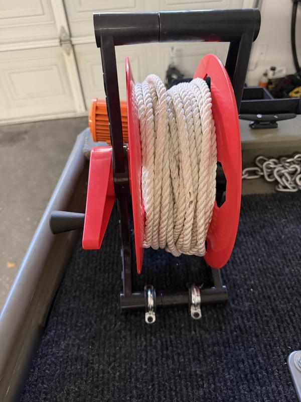 Utilitech 150 Ft. Extension Cord Storage Reel and Stand in the ...