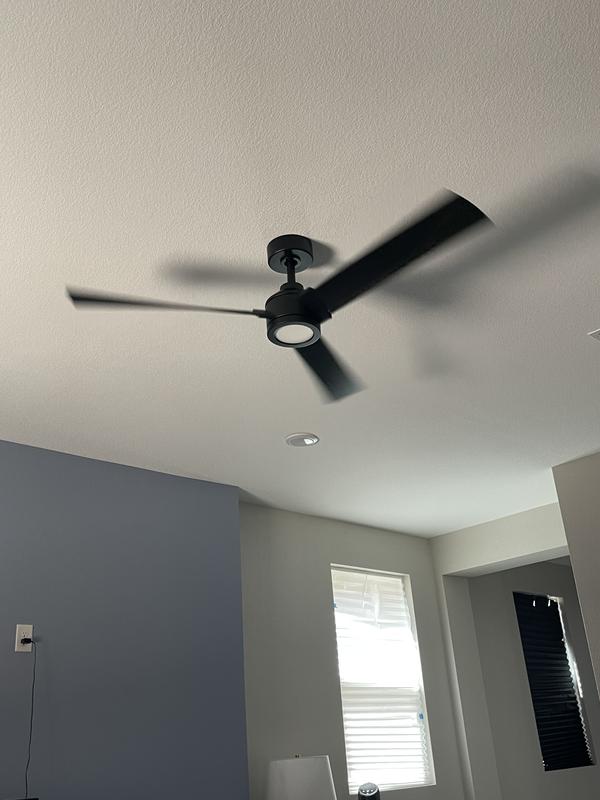 Harbor Breeze Sandgate 56-in Brushed Nickel with Clear Blades Color ...