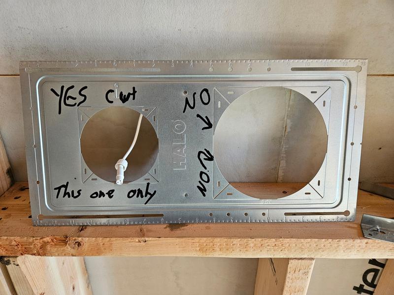 HALO New Construction Airtight Ic 6.25-in LED Recessed Light Housing ...