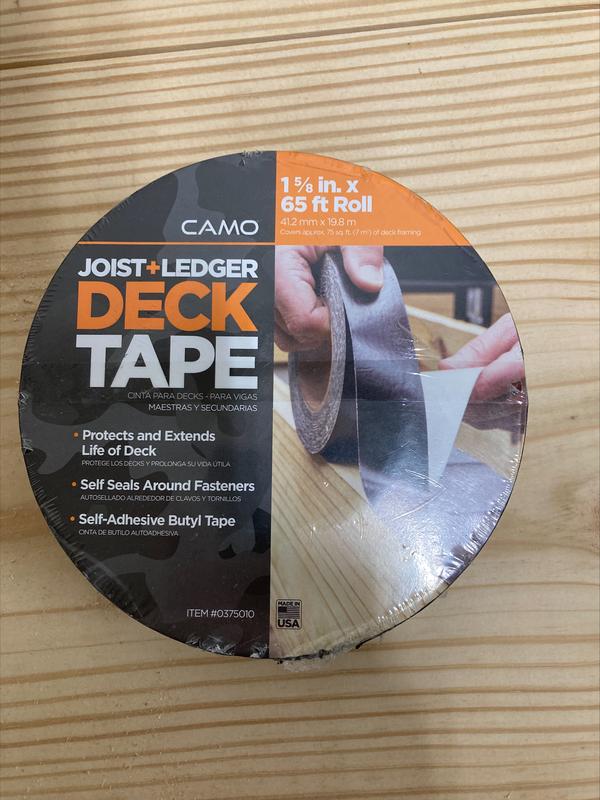 CAMO Joist 1.625-in x 65-ft Butyl Deck Tape in the Deck Tape department at Lowes.com