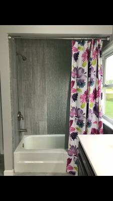 Style Selections Ridgemont Silver 12-in x 24-in Glazed Porcelain Stone ...