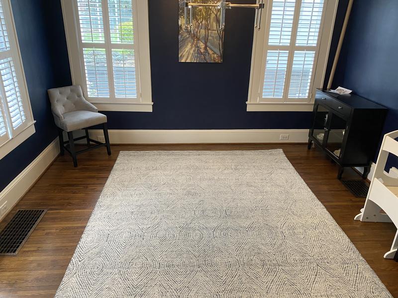 Safavieh Abstract Zenzi 2 X 4 (ft) Wool Ivory/Blue Indoor Abstract ...