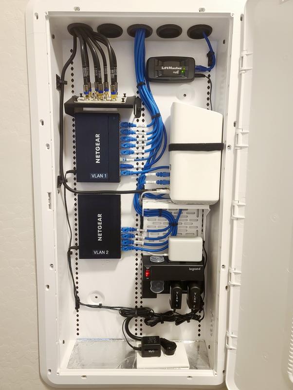 Legrand 30-in Plastic Network Box ENP3050 at Lowes.com