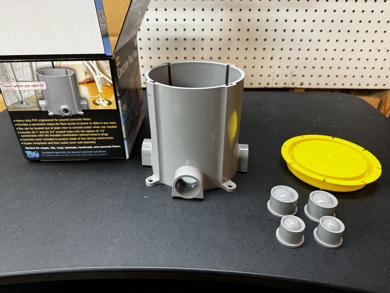 Hubbell RACO Plastic New Work Round Electrical Box 5511 at Lowes.com