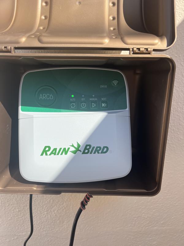 Rain Bird 6-Station Digital Wi-Fi Compatible Smart Irrigation Timer ...
