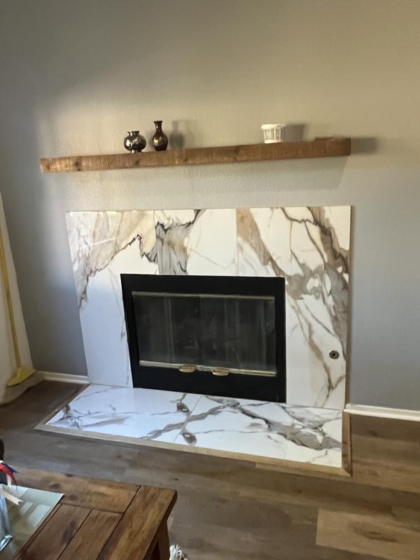 Origin 21 Calacatta Aurous Polished 24-in x 48-in Polished Porcelain ...