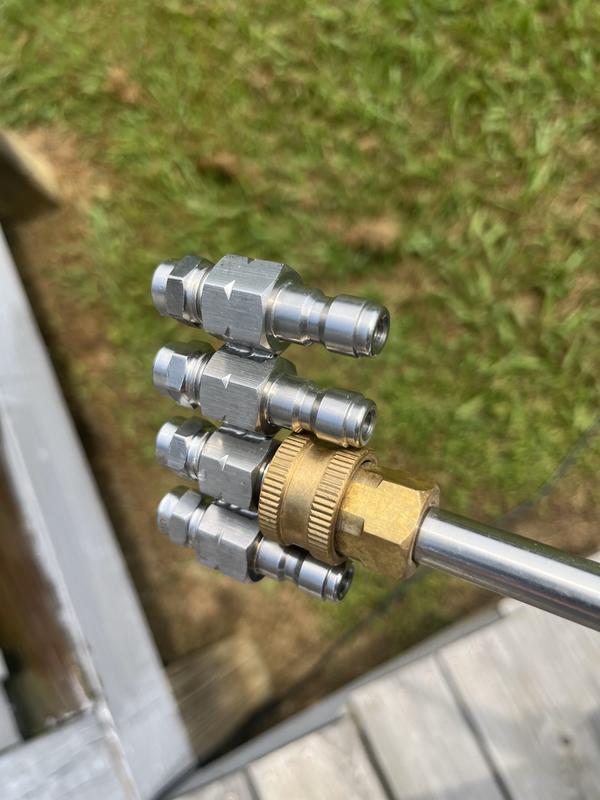 SurfaceMaxx 4500-PSI 1/4-in J-rod nozzle in the Pressure Washer Nozzles ...