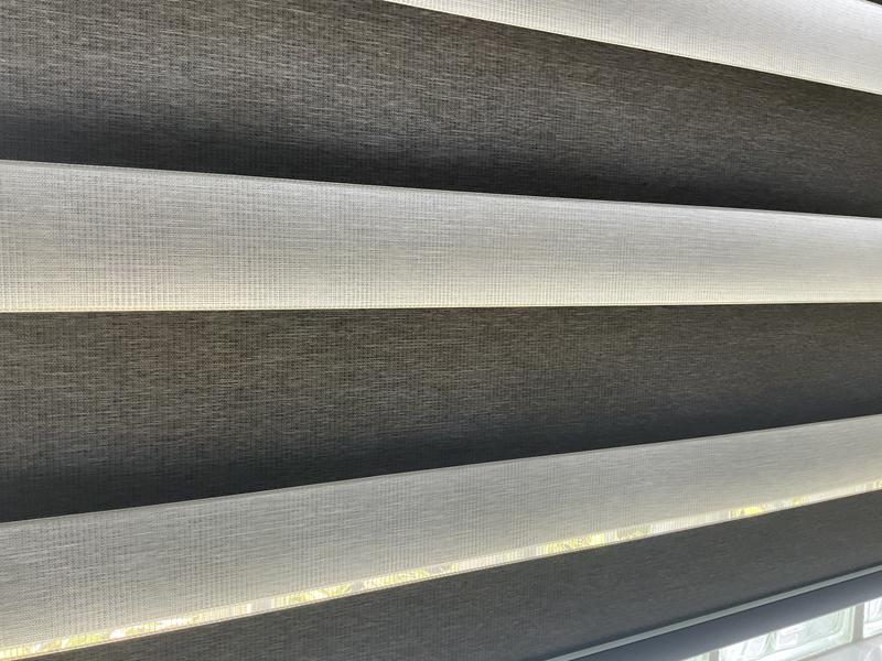 Style Selections Custom Banded Zebra Roller Shade 9040 at Lowes.com