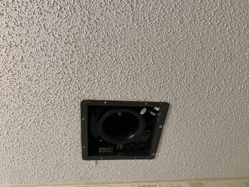 Panasonic 0.5-Sone 110-CFM White Bathroom Fan, ENERGY STAR FV-0511VKS3 ...