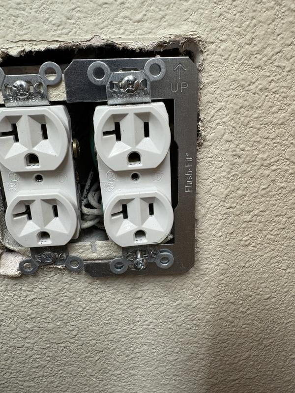 Hubbell RACO 3-Pack 4.4-in W x 0.25-in L Steel Wall Plate Spacer 999X ...