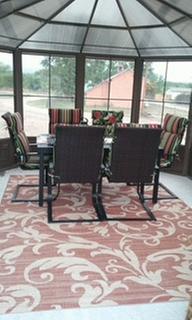 Gazebo Penguin 15-ft x 12-ft Florence solarium Octagon Slate Metal ...