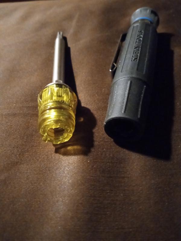 Klein Tools 13-in-1 Multi-Bit Pocket Precision Screwdriver in the ...