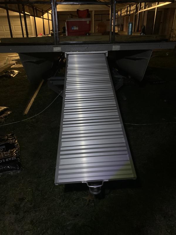 Extreme Max Heavy-Duty Undermount Pontoon Ramp at Lowes.com
