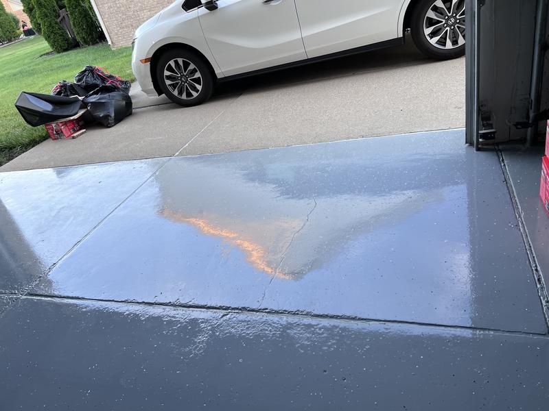 CRAFTSMAN Epoxy 100% Solids MVB 2-part Light Grey High-gloss Concrete ...