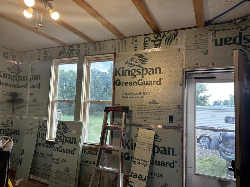 Kingspan Insulation GreenGuard Fanfold Residing Underlayment R- 1 , 4 ...