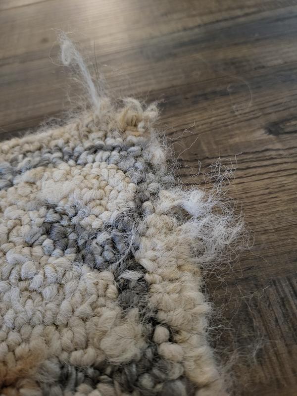 allen + roth with STAINMASTER Eleanor 8 x 10 (ft) Hooked Tonal Grey ...