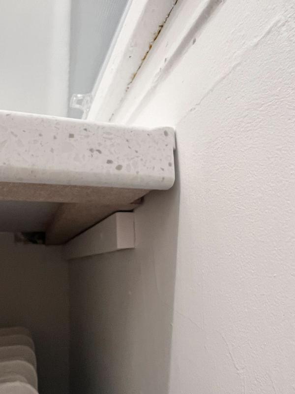 allen + roth Antiquity Solid Surface Gray Kitchen Countertop SAMPLE (4 ...