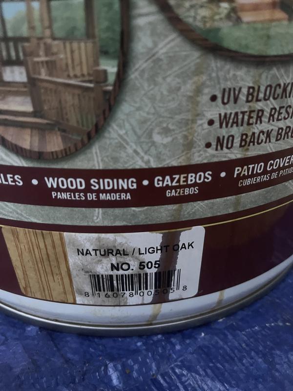Ready Seal Pre-Tinted Natural Semi-transparent Exterior Wood Stain and ...