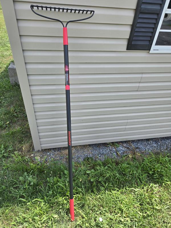 Razor-Back 66.5-in L Fiberglass-Handle Steel Garden Rake 63184 at Lowes.com