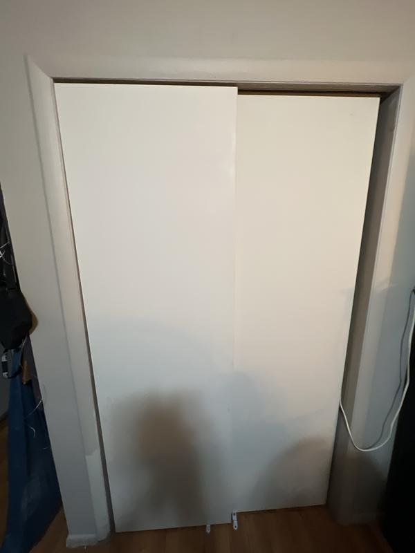 RELIABILT Primed Hardboard 30-in x 80-in Flush Smooth Hollow core ...