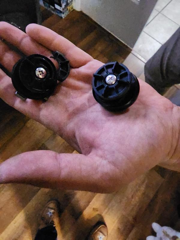 Basco Rotolo Brushed Nickel 56-in to 60-in W x 70-in H Semi-frameless ...